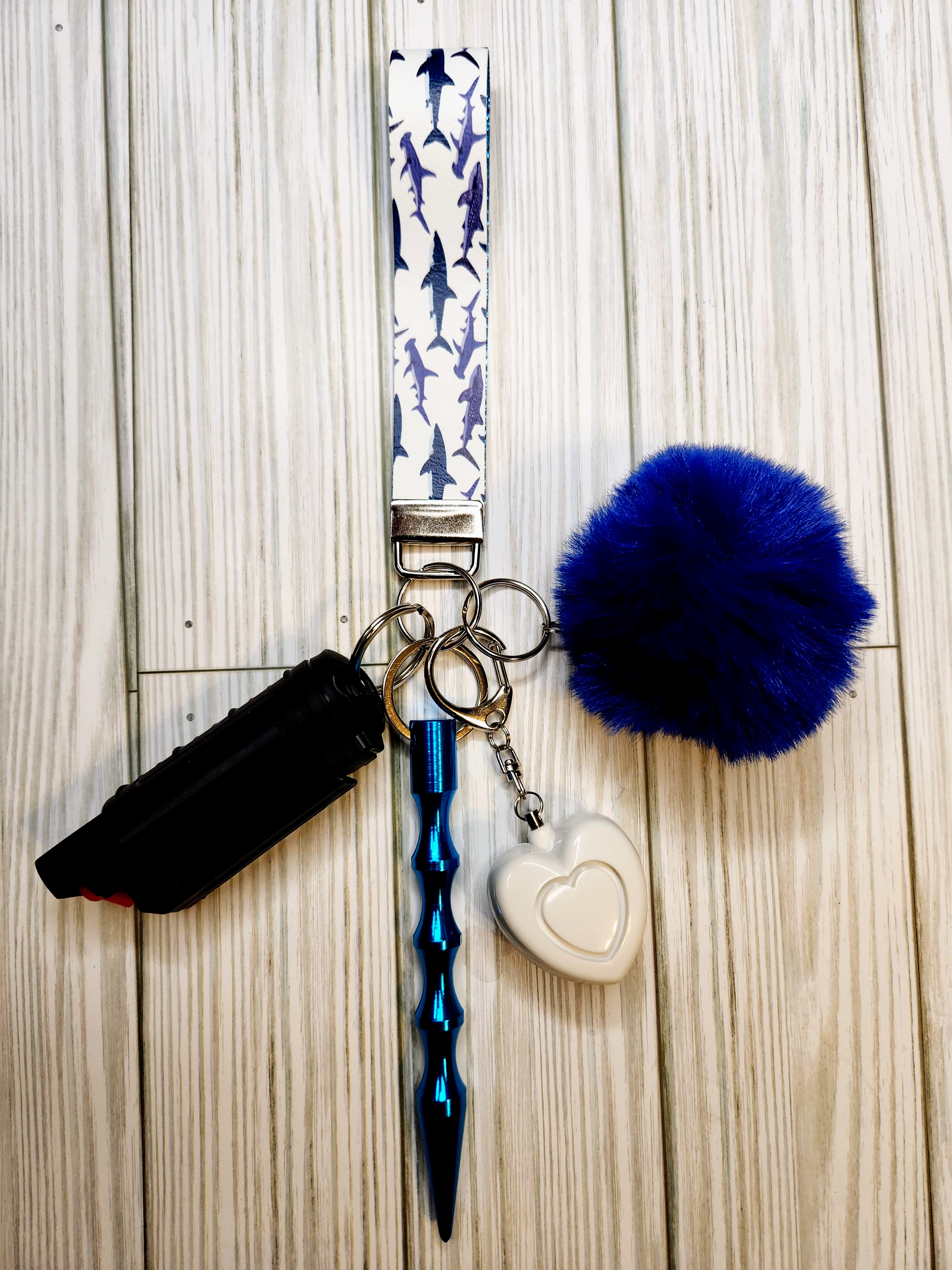 Safety Sharks - Safety Keychains | Pepper's Safety