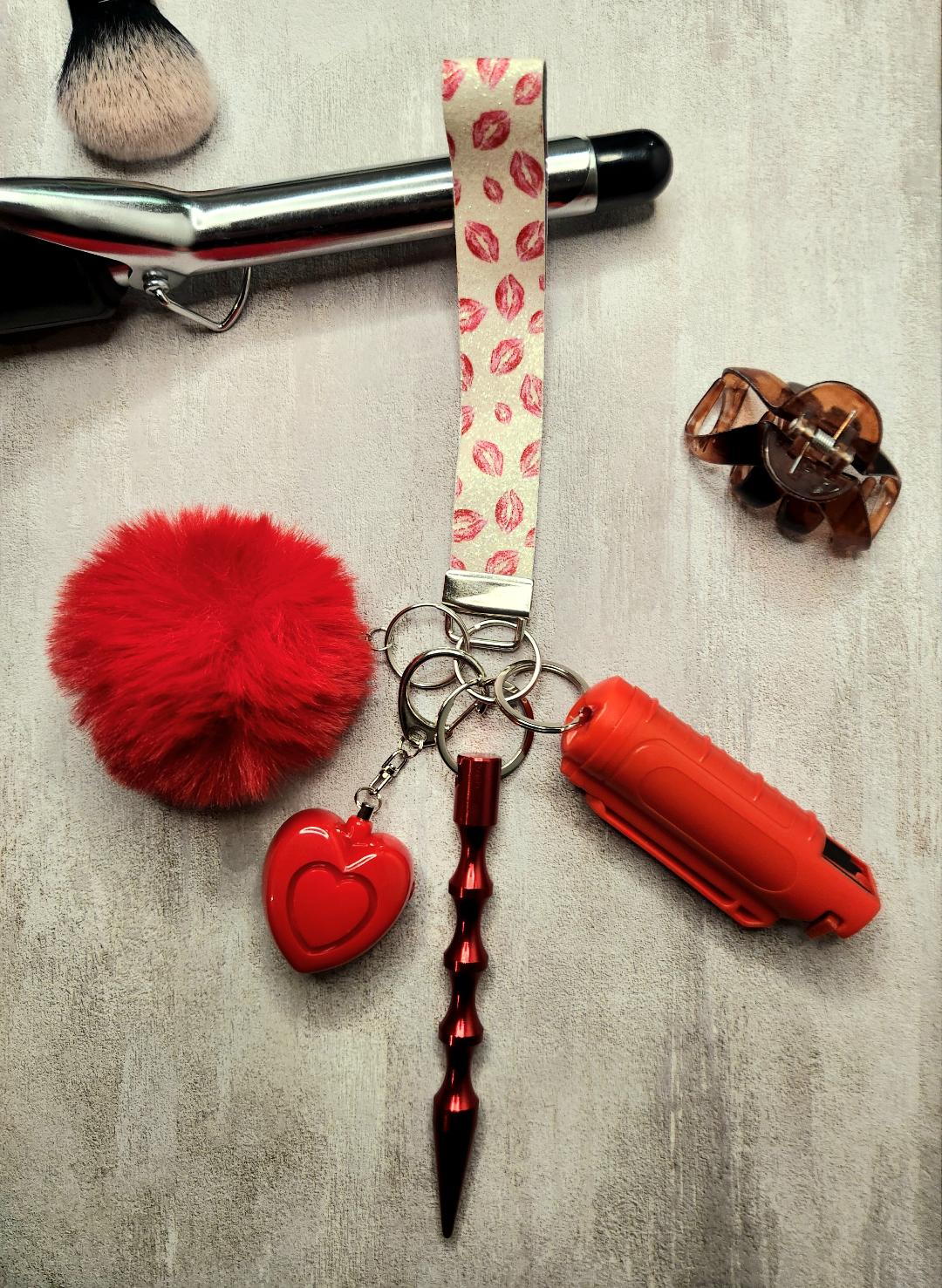 Lips - Safety Keychains | Pepper's Safety