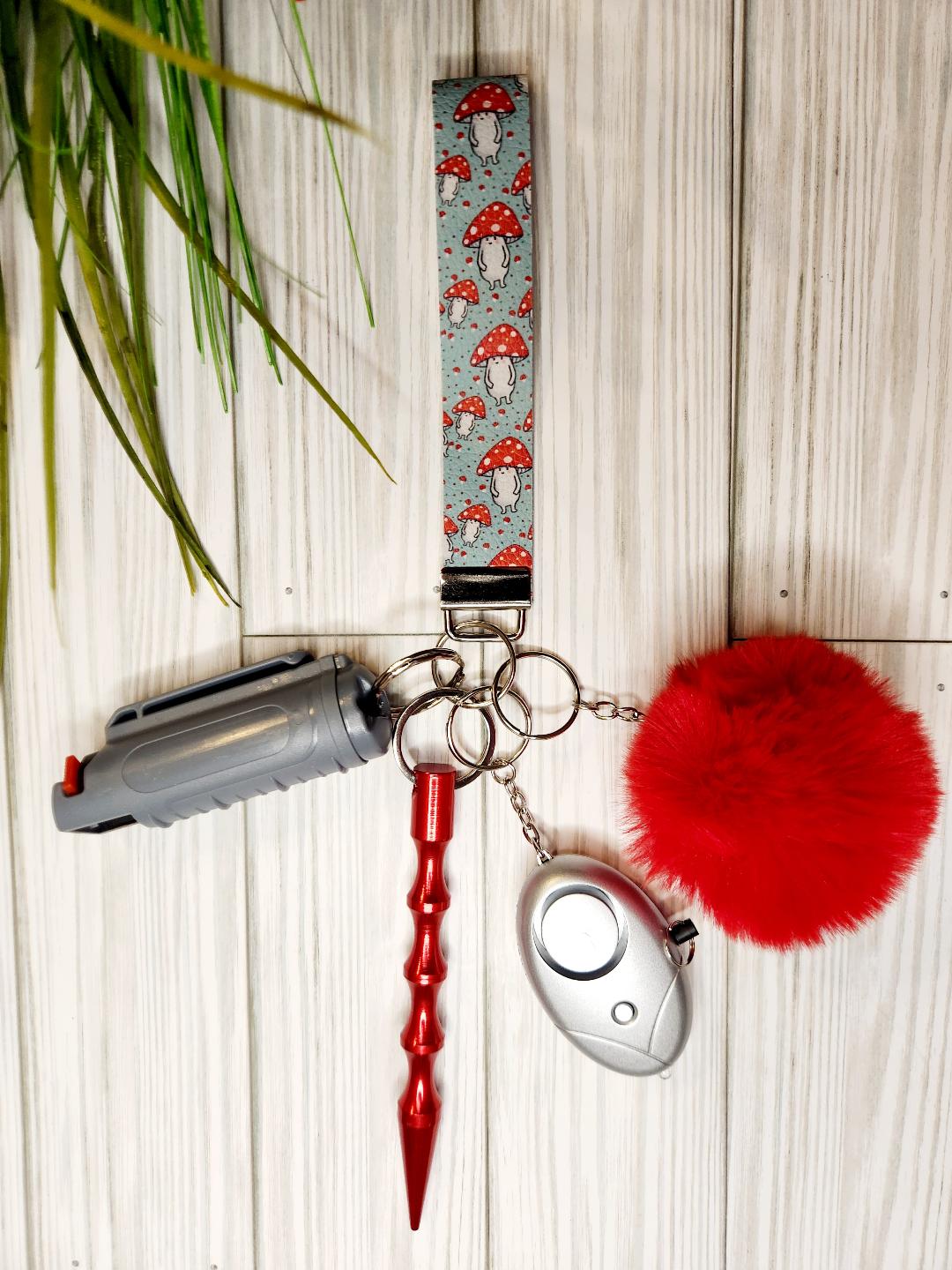 Mushroom - Safety Keychains | Pepper's Safety